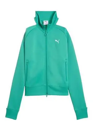 PUMA T7 Always On Crop Track Jacket - Vibrant Green