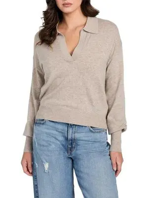 Guess Miranda Polo Sweater - Light Beige