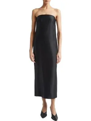 Loulou De Saison Giulia Strapless Dress - Black