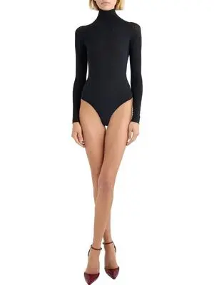 Alaïa Second Skin Seamless Bodysuit - Noir Alaia