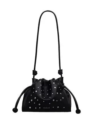RADLEY The Roxburghstud Drawstring Crossbody Bag - Black