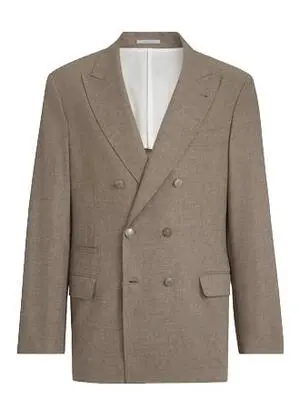 Brunello Cucinelli Uconstructed Blazer - Light Brown