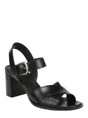 Vince Salma Ankle Strap Sandal - Black