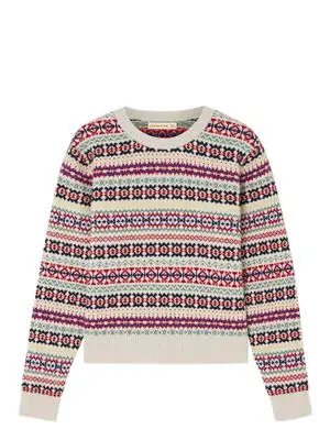 Daughter Fair Isle Geelong Wool Sweater - Multi
