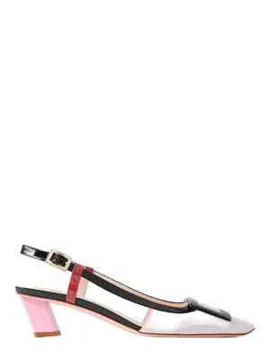 ROGER VIVIER Belle Vivier 45 Slingback Pumps - Multi