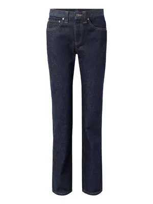Khaite Farley High-rise Straight-leg Jeans - Blue