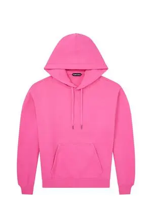 TOM FORD Organic Cotton-jersey Hoodie - Pink