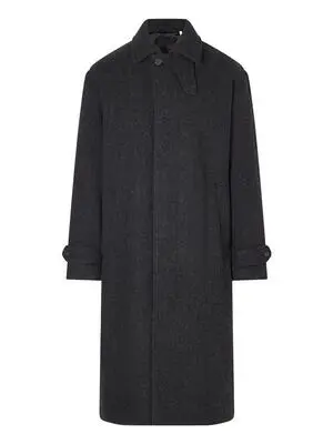 Nn07 Gibson 8449 Wool-blend Coat - Black