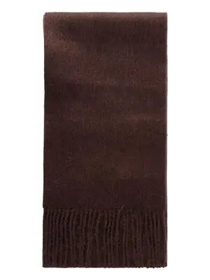 Acne Studios Vinnie Fringed Scarf - Brown