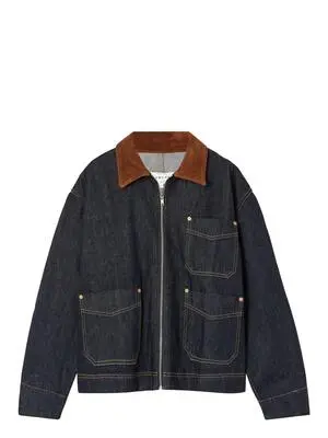 SLVRLAKE SLVRLAKE Casey Denim Jacket Dark Denim