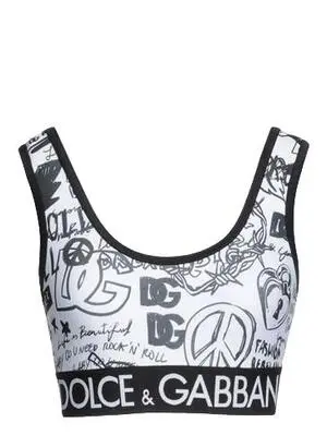 Dolce & Gabbana Sports Top - White