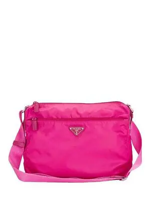 FWRD RENEW Prada Tessuto Shoulder Bag - Pink
