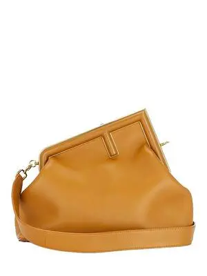 FWRD RENEW Fendi First Shoulder Bag - Brown