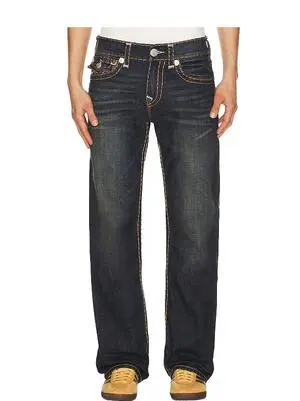 True Religion Billy Super T Flap Denim Pant - Jeud Midnight Spark Dark Wash