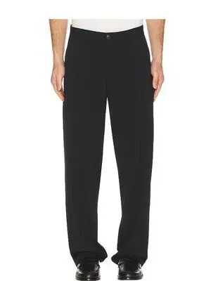 LES DEUX Como Light Twill Slacks - Black