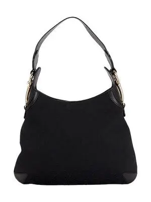 FWRD RENEW Gucci Creole Hobo Bag - Black