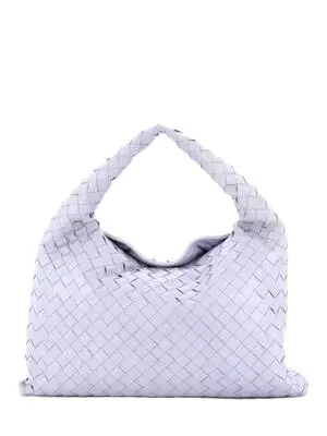Bottega Veneta Hop Intrecciato Small Hobo Bag - Purple