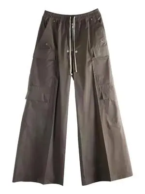 Rick Owens Cargo Drawstring Trousers - Brown