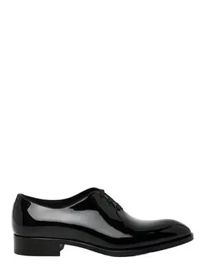 TOM FORD Patent Leather Vincent Evening Oxford Shoes - Black