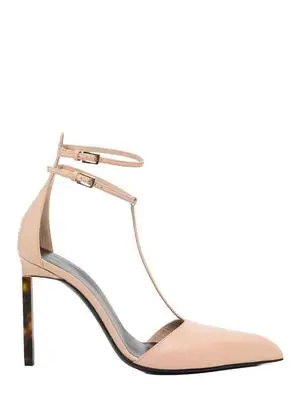 TOM FORD 105mm T-strap Pumps - Neutrals