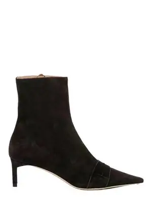 TOM FORD Pointed Toe Stiletto Boots - Brown