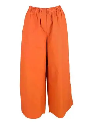 Max Mara Navigli Wide-leg Trousers - Orange