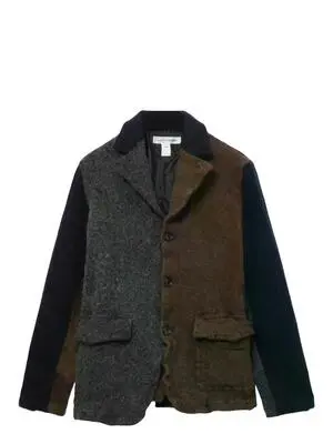 Comme Des Garçons Panelled Jacket - Grey