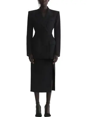 MUGLER Hourglass Jacket - Black