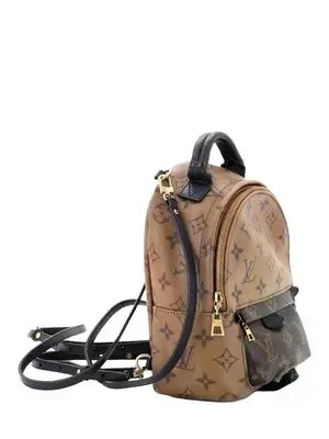 LOUIS VUITTON Palm Springs Mini Backpack Reverse Monogram Canvas - Brown