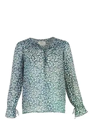 Ba&sh Beatrix Printed Blouse - Blue