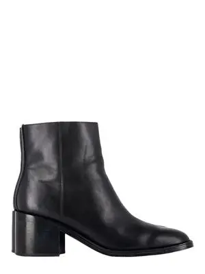LOEFFLER RANDALL Square-toe Ankle Boots - Black