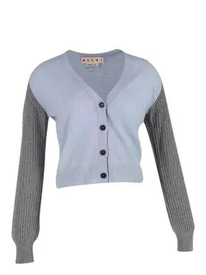 MARNI Cashmere Colourblock Cardigan