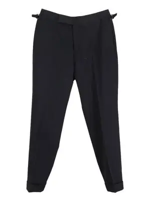 TOM FORD Buckle-fastening Trousers - Black