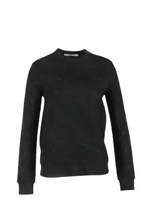 Givenchy Lace Crew-neck Sweatshirt - Black