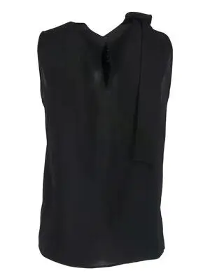 Miu Miu Embellished Sleeveless Blouse - Black