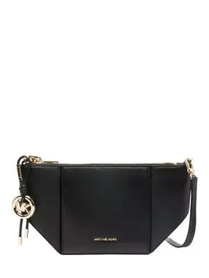 Michael Kors Logo-charm Crossbody Bag - Black