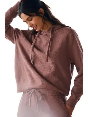 Eberjey Long-sleeve Hoodie - Taupe