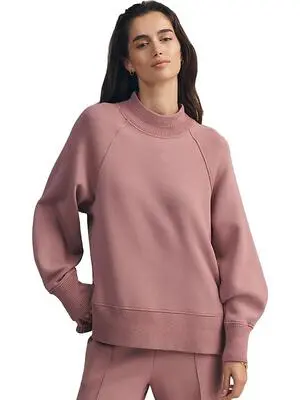 Varley Loxley Raglan Boyfriend Sweatshirt - Wistful Mauve
