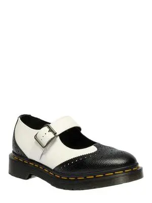 Dr. Martens Mary Jane Leather Shoes - Black