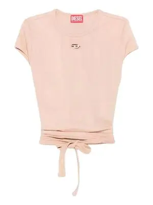 DIESEL® Wrap-Tie T-Shirt Neutrals