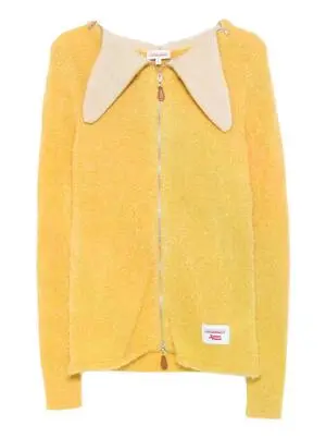 CHARLES JEFFREY Banana Zip Cardigan
