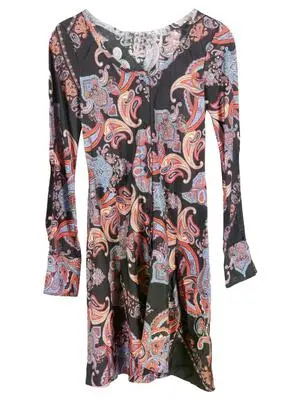 Chloé Paisley-print Dress - Black