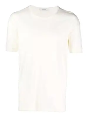LEMAIRE Crew Neck Cotton T-shirt - Neutrals