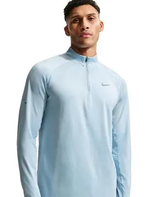Nike Stride Dri-fit 1/4-zip Running Top - Blue