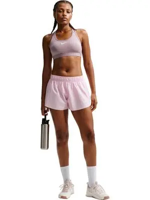 Nike Mid-rise Brief-lined Shorts - Pink