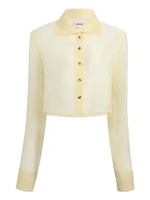 Khaite Jasen Top - Yellow