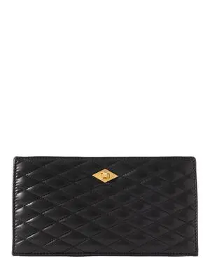 METIER Ease Quilted Leather Clutch - Black
