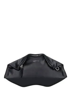 Alexander McQueen Manta Pouch - Black