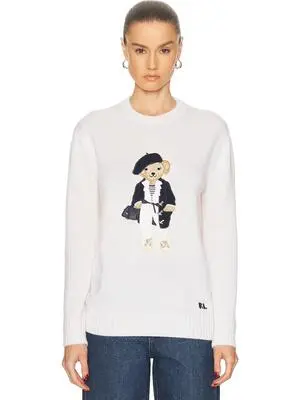 Ralph Lauren Bear Sweater - Lux Cream