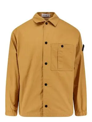 Stone Island Cotton Shirt - Orange